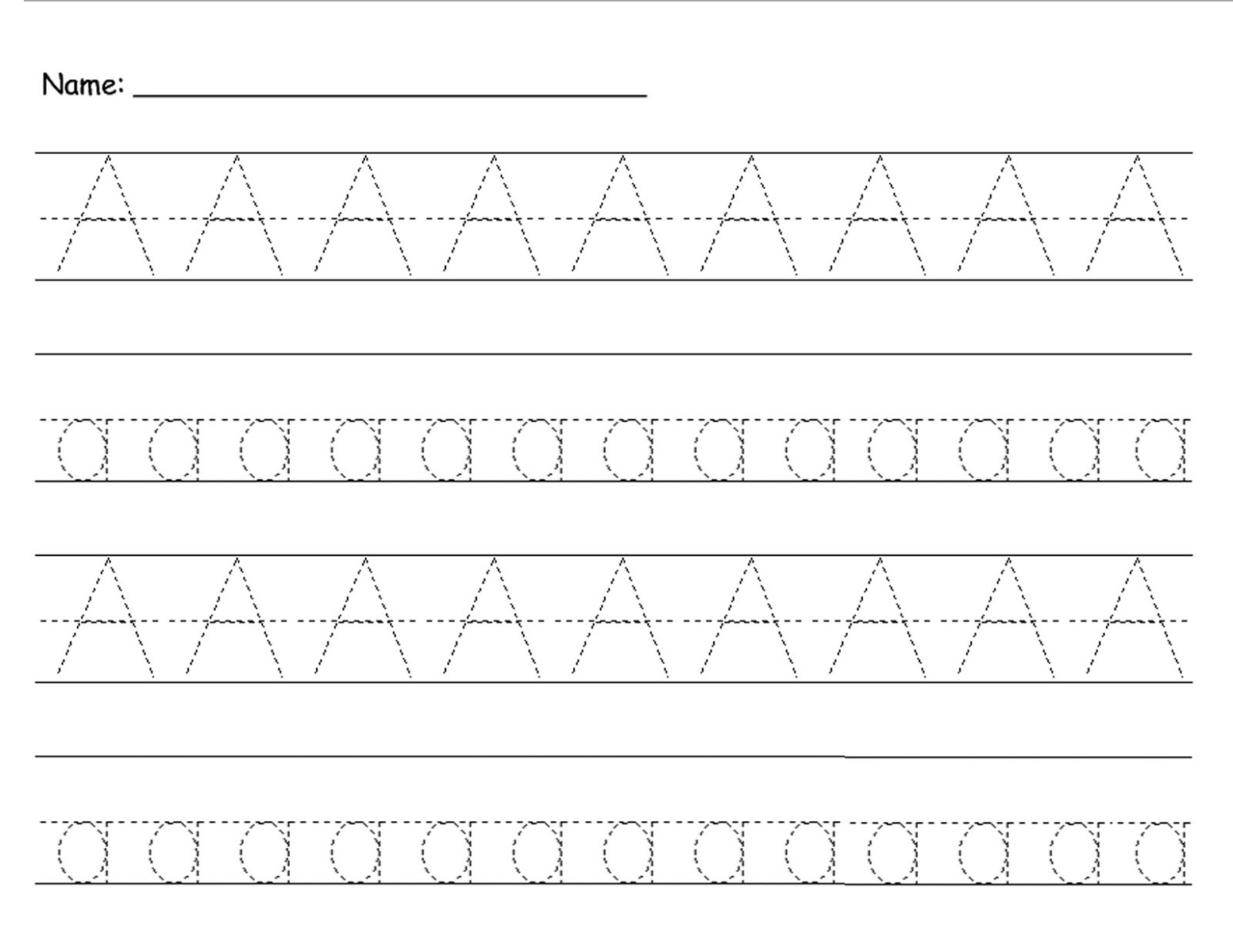 Free Traceable Letter A Activity Shelter