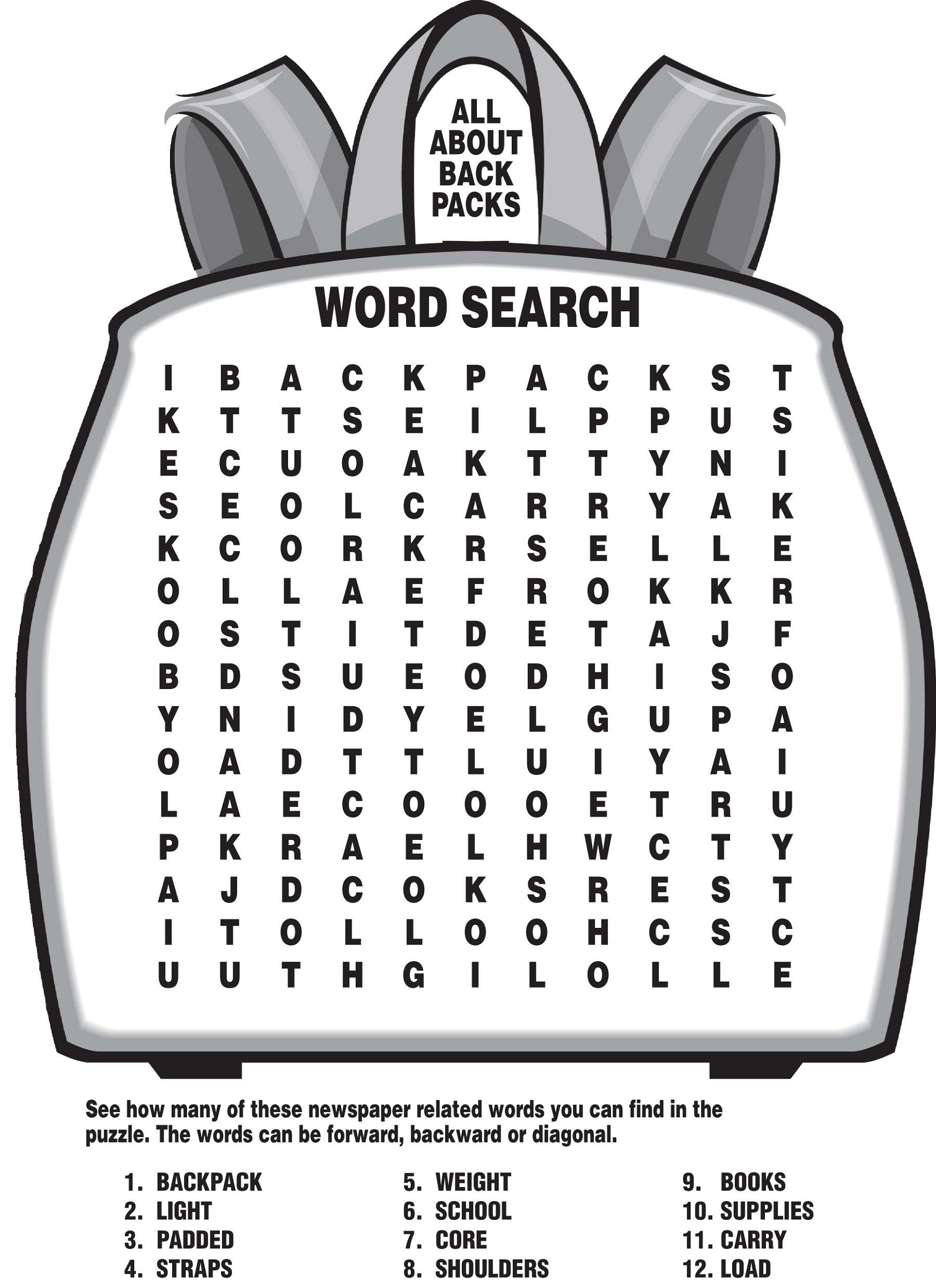 10 Best School Word Search Puzzles Printable Printableecom School 