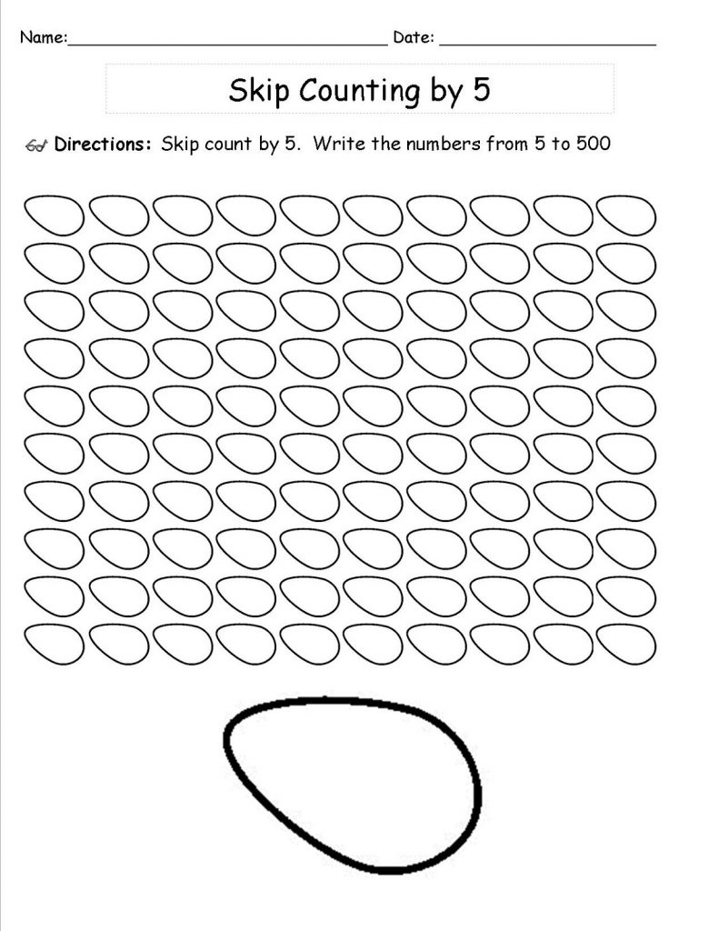 Printable Skip Count By 5 Worksheets Activity Shelter