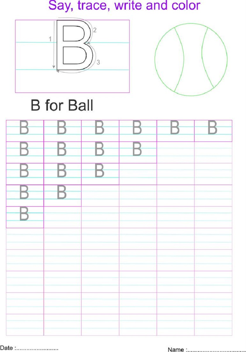 Capital Letter Worksheets To Print Activity Shelter