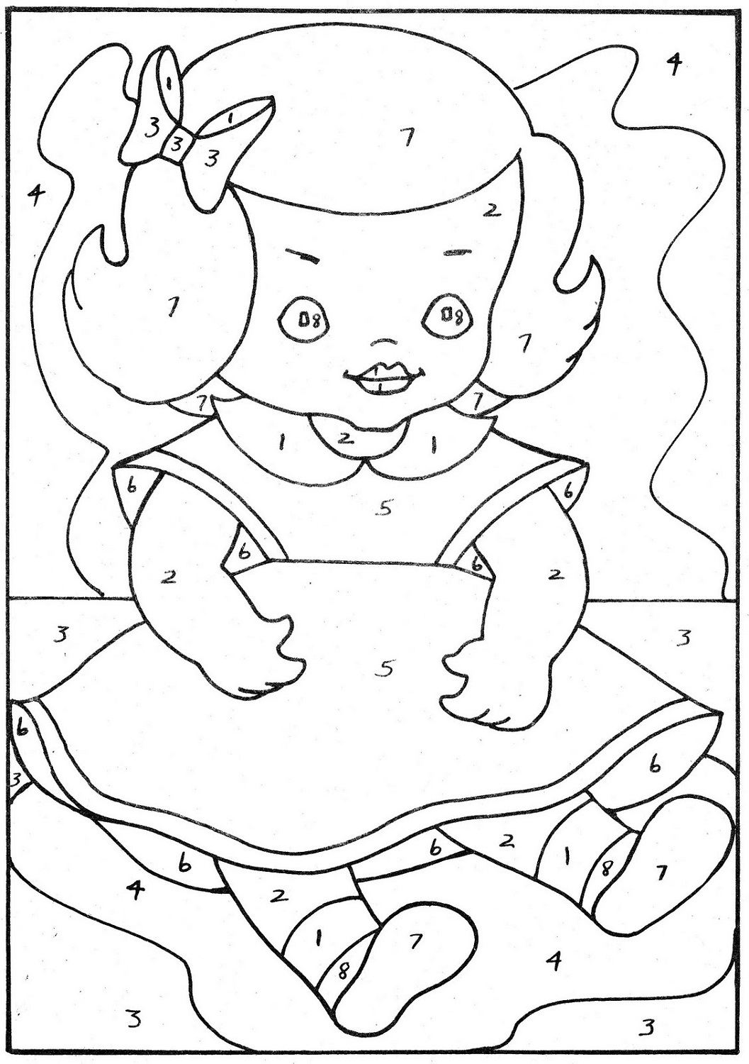 Free Color By Number Worksheets Printable Activity Shelter