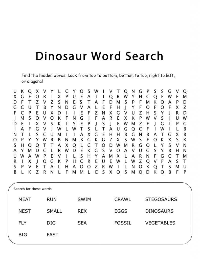 Printable Word Search Worksheets Activity Shelter