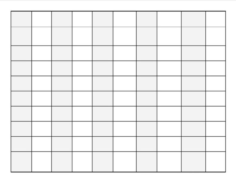 Printable Blank Number Charts 1 100 Activity Shelter Printable Blank