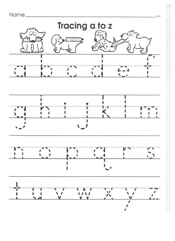 Lower Case Alphabet Worksheets Activity Shelter