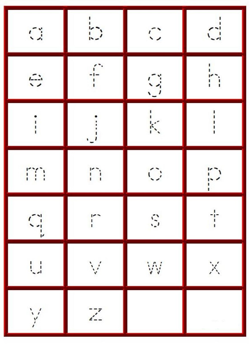 Traceable Alphabet Worksheets A Z Activity Shelter Traceable Alphabet Worksheets A Z Activity Shelter